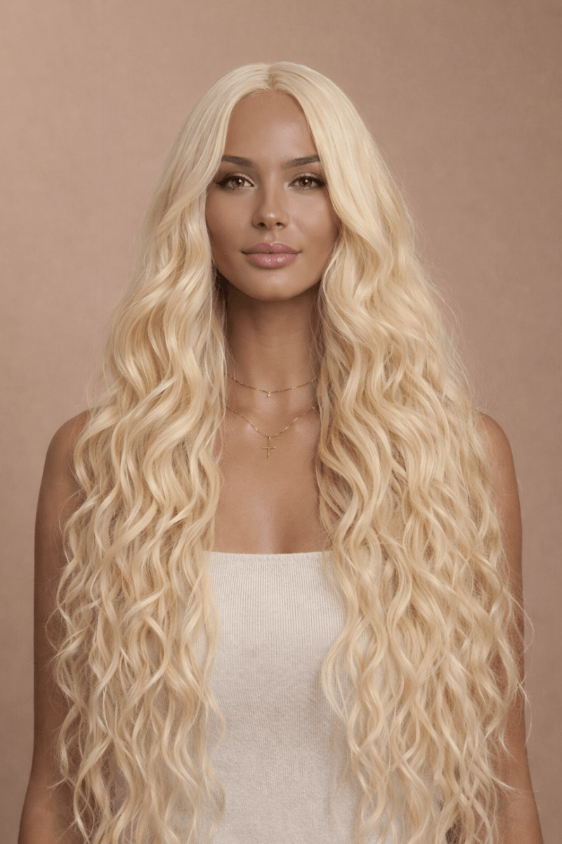 KEHLANI Blonde 30" T-Part Lace Front Wig Australia | Milk & Honey Wigs